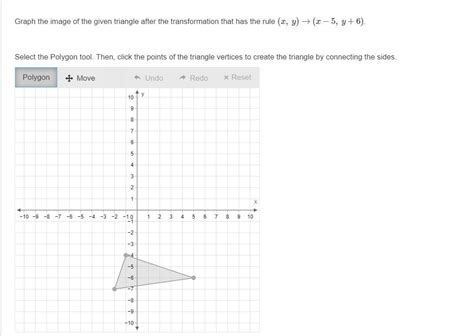 📈graph The Image Of The Given Triangle After The Transformation That