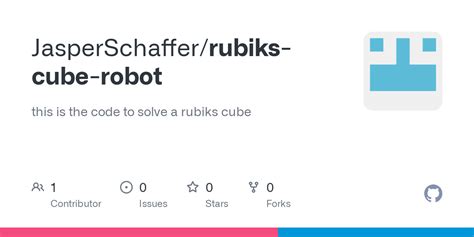 GitHub JasperSchaffer Rubiks Cube Robot This Is The Code To Solve A Rubiks Cube