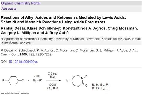Organic Chemistry Portal On Linkedin Ea77knwd