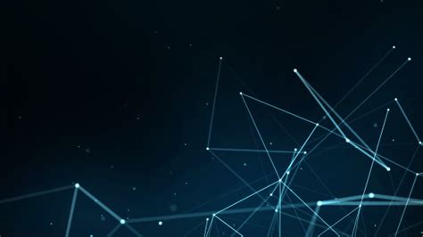 미래 혁신 기술 디지털 비즈니스 도트 라인 네트워크 분권화 통신 연결의 신경총 패턴에 깜박이는 빛추상 그림 배경 모션 변환 건설 프레임에 대한 스톡 벡터 아트 및 기타