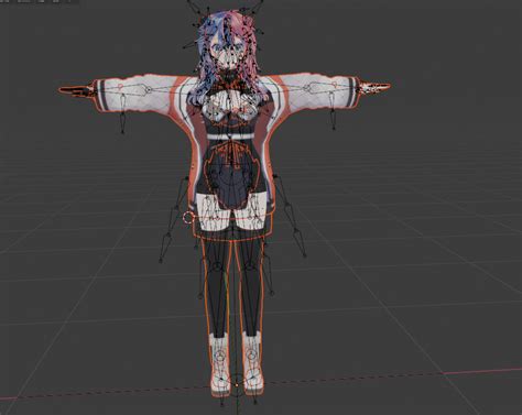 【blender小技巧】如何拆分模型、合并和删除模型，删除多余骨骼