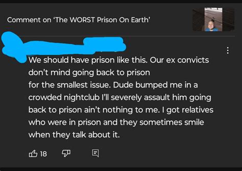 Bro Thinks He Is The Toughest Guy Around In Prison Riamverybadass