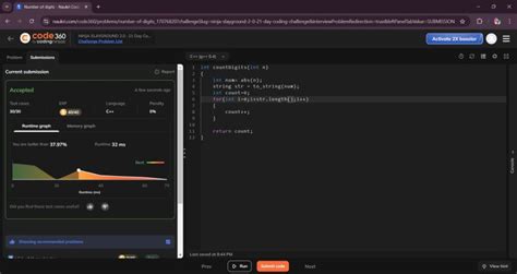 Prathmesh Lokhande On Linkedin Day5 Codingjourney Problemsolving Slayground2 Keeplearning