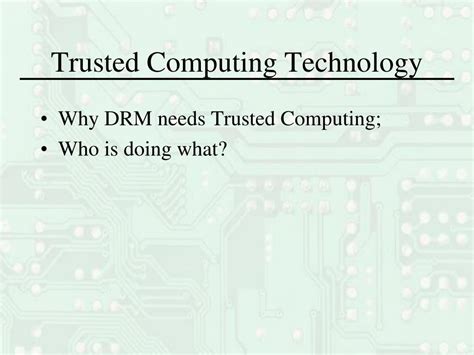 Ppt Trusted Computing Powerpoint Presentation Free Download Id4003498