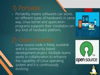 Linux Operating System PPTX Operating Systems Computer Software And Applications