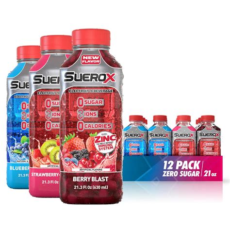 Suerox Zero Sugar Electrolyte Drink For Hydration Australia Ubuy