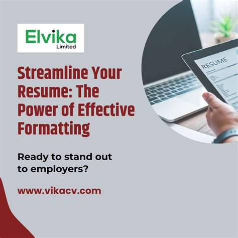How A Resume Builder Can Boost Your Career Elvika Limited Posted On