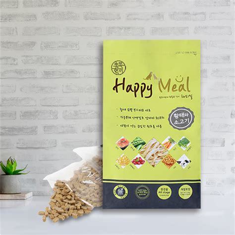 똑똑한끼 해피밀 가수분해 소프트사료 황태와 소고기 12kg