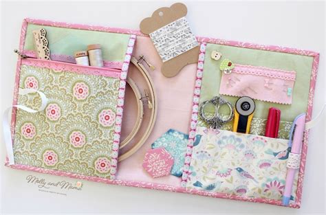 Simple Sewing Folder Pattern PDF Download For A Needle Book Etsy Australia