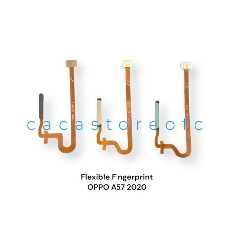 Jual Original Flexible Fingerprint Oppo A57 2022 Flexibel Fleksibel Fleksible Fx Sensor Sidik