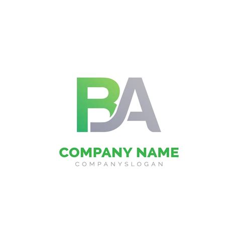 Ba Abstract Logo Premium Vector