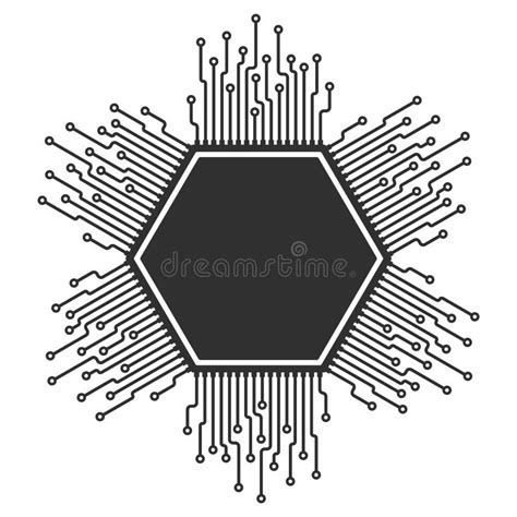 Ai Cpu Gpu Microchip Icon Machine Learning Micro Chip Symbol Ml