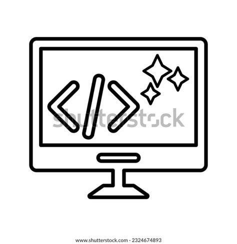 Clean Code Icon Fully Editable Vector Stock Illustration 2324674893 Shutterstock