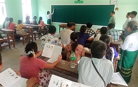 စစ်ကိုင်းမြို့တွင် အခြေခံပညာ စာတတ်မြောက်ရေး သင်တန်းဖွင့်ပွဲ ကျင်းပ
