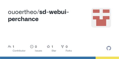 Github Ouoertheo Sd Webui Perchance