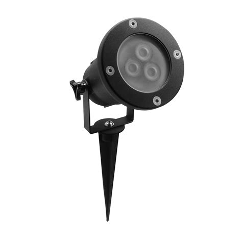 Led Cool White Spike 12v 3w Black Mr Resistor Lighting