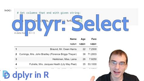 Dplyr Select Youtube