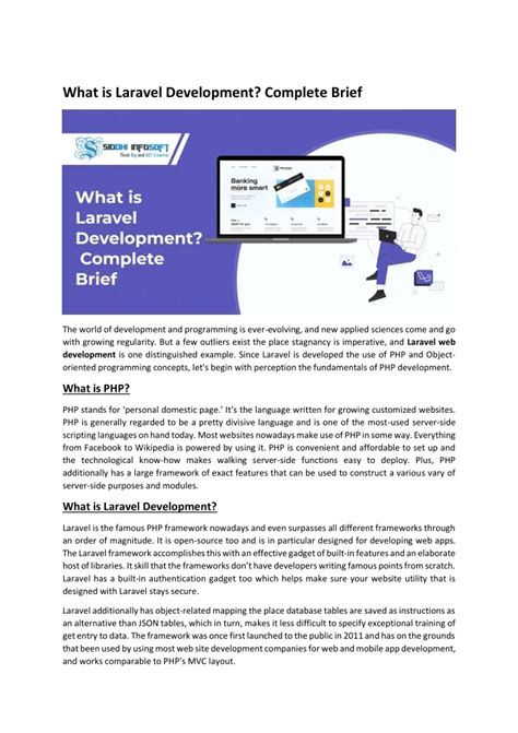 Ppt What Is Laravel Development Complete Brief Powerpoint