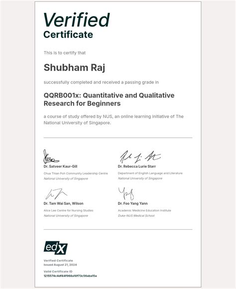Shubham Raj On Linkedin Excited To Share That I Have Successfully Completed The Quantitative And