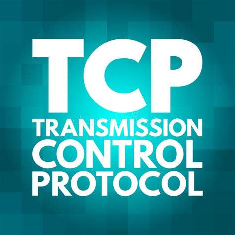 TCP IP Transmission Control Protocol Internet Protocol Vector Stock Illustration Stock