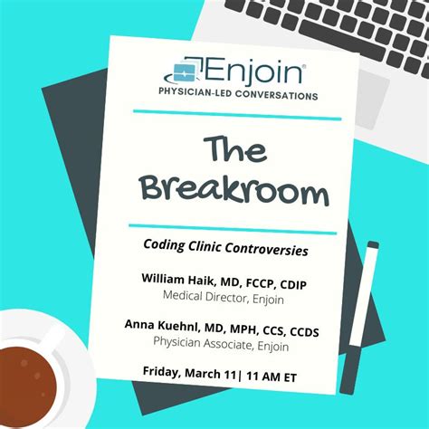 Enjoin On Linkedin Thebreakroom Codingclinic Cdi