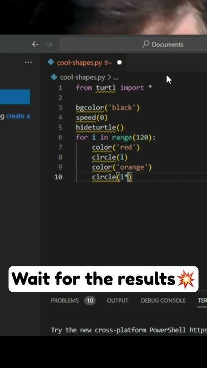 Python Turtle Graphics 2 Coding Video Shorts Youtubeshorts