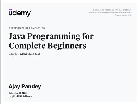 i earned a new certification java programming ajay kumar pandey posted on the topic linkedin