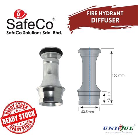 Ready Stock Malaysia Fire Hydrant Diffuser Nozzle 65mm Shopee Malaysia