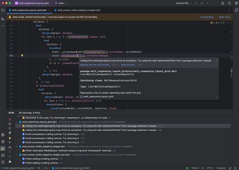 Integrate Features Dcm Code Quality Tool For Flutter Developers