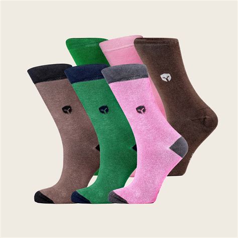 Bamboe Sokken Dames Cool Versatile 6 Pack Sqquadd