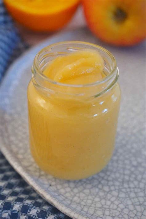 Compote Pomme Orange Cuisinez Pour Bébé