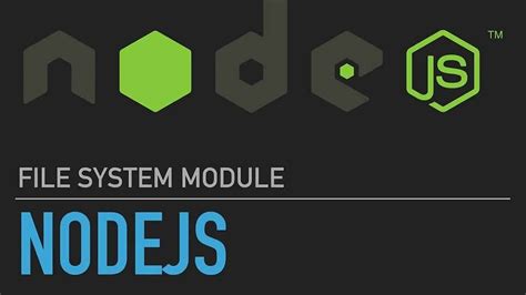Node Js For Beginners — File System Module By Ermias Asmare Medium