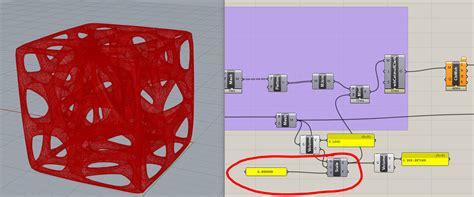 Solid Porous Voronoi Structure And Porosity Percentage Grasshopper Mcneel Forum