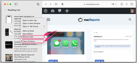 how to remove safari reading list from iphone ipad or mac macreports
