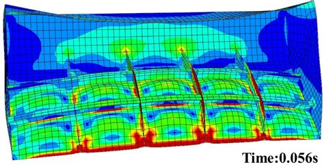 Structural Deformation Of Grillage Structure In Mpa Deformation Download Scientific Diagram