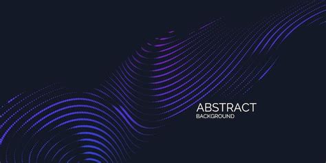 Premium Vector Vector Abstract Background With Dynamic Waves Line And