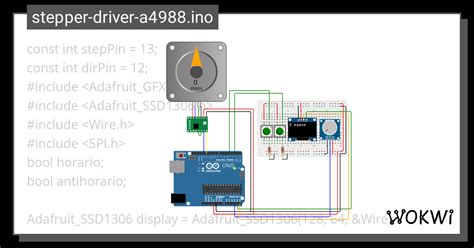 15 motor paso a paso 2 2ºeso wokwi esp32 stm32 arduino simulator