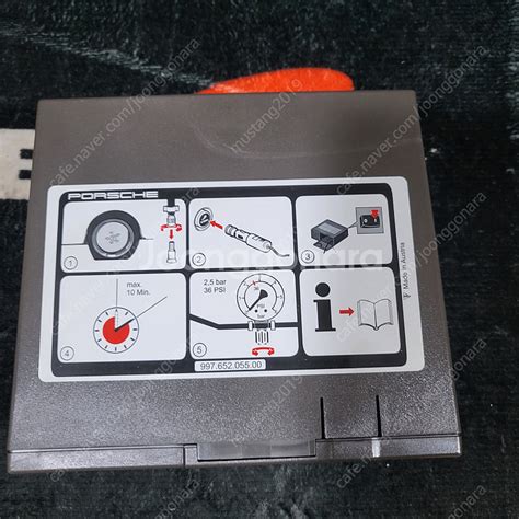 새상품 포르쉐 순정 타이어 공기주입기 판매합니다 가 휠타이어 중고나라