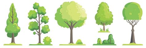2d Tree Vector Art Icons And Graphics For Free Download