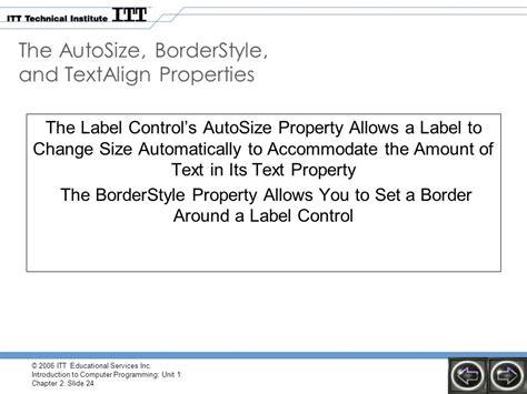 Itt Educational Services Inc Introduction To Computer Programming Unit Chapter