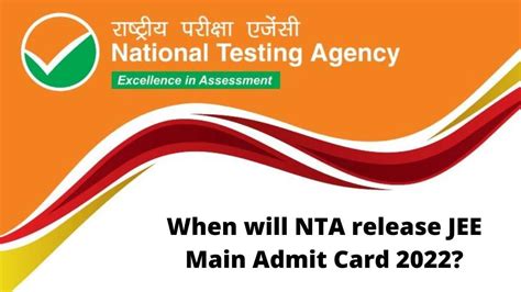 JEE Main Registration Ends When Will NTA Release JEE Main Admit Card At Jeemain Nta Nic In