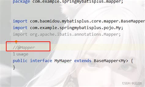 在springboot中整合mybatis Plus以及mybatis Puls的基本使用mybatisplus Boot Csdn博客
