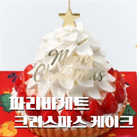 파리바게트 크리스마스 케이크 종류 가격 예약 정보 네이버 블로그