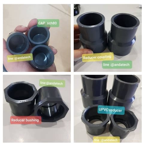 ข้อลด ลดกลม Upvc Reducer Coupling Andatech อันดาเทค