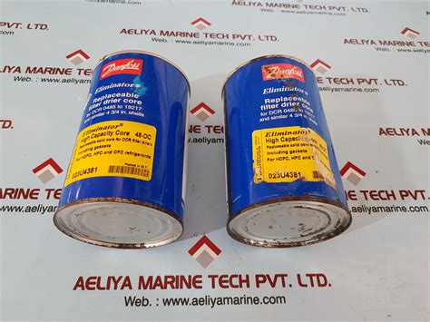 DANFOSS U ELIMINATOR REPLACEABLE FILTER DRIER CORE Aeliya Marine
