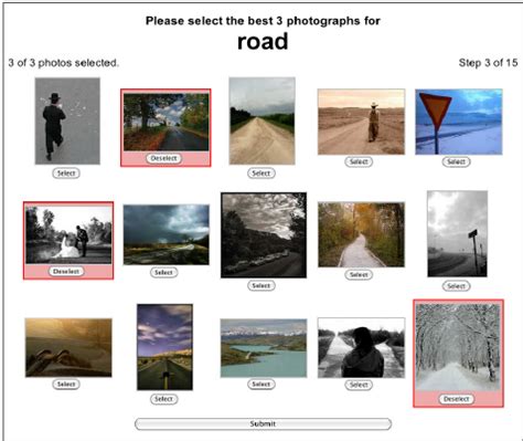 Web Interface Used By Participants In The User Study Download Scientific Diagram