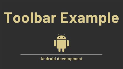 Navigation Drawer Layout Tutorial Toolbar Tutorial Developers Dome