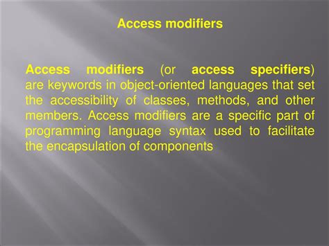 classes and objects ppt download