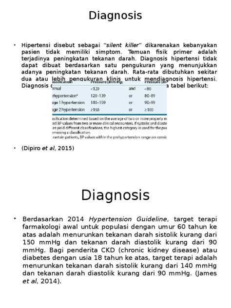 Diagnosis Hipertensi Pdf Sains And Matematika Gaya Hidup