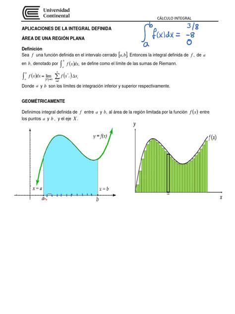 Aplicaciones Integral Definida Descargar Gratis Pdf Integral Objetos Matemáticos